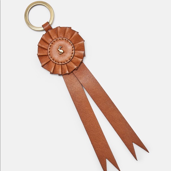 Joules | Accessories | New Coleford Leather Rosette Keyring | Poshmark